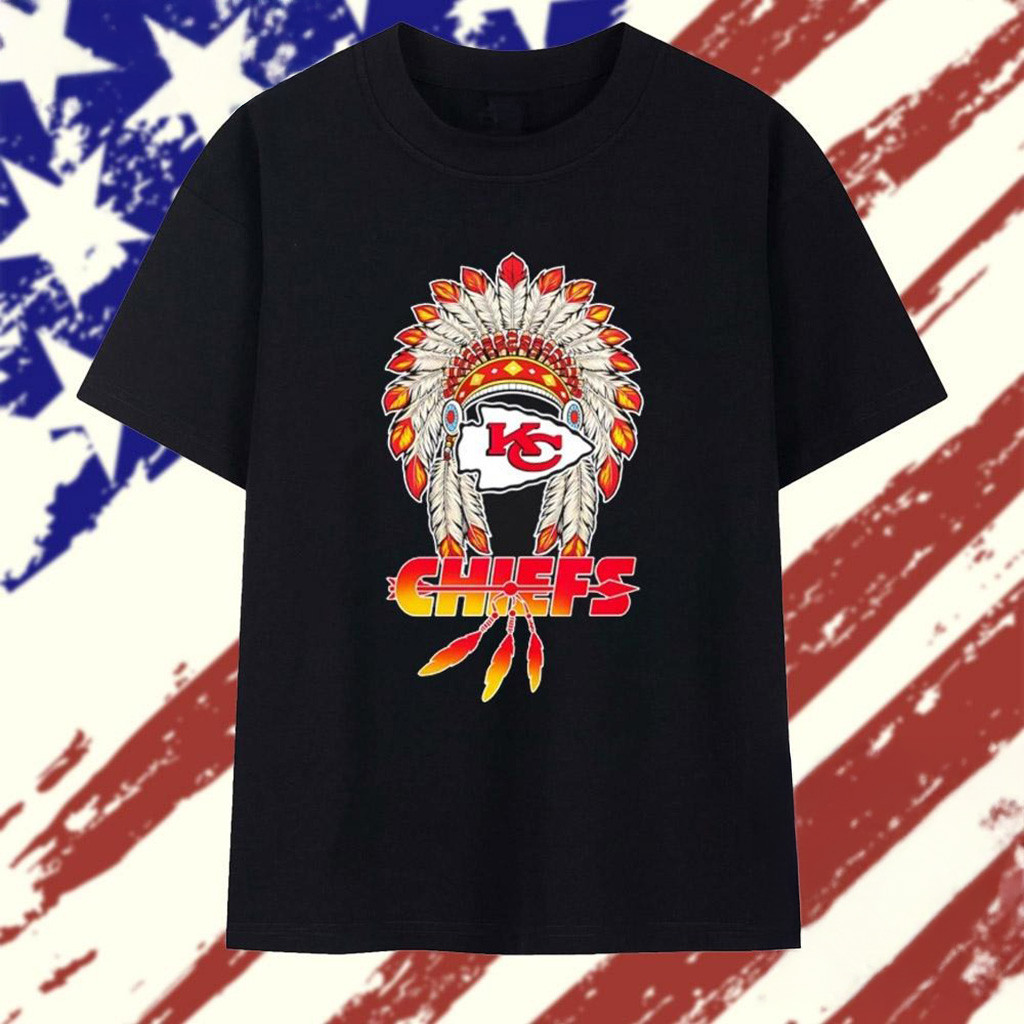 Kansas City Chiefs X Native American 2025 Baseball TShirt Chiefs Merch ...